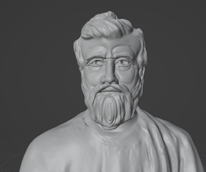 Mark the Evangelist 3D model 3D printable | CGTrader