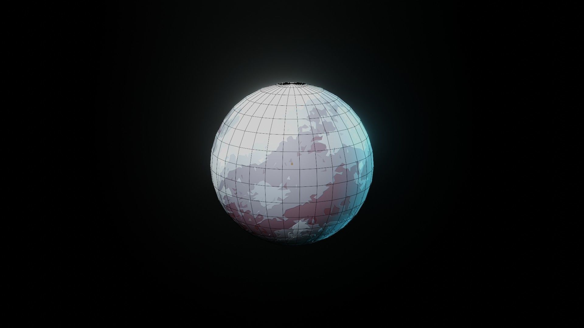 3D model Stylized Planet Pluto 3D Model 2k 4k 8k Textures VR / AR / low ...
