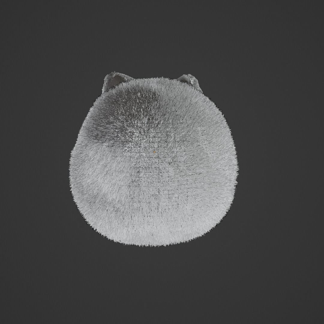 3D model Pomeranian Boo Cute Plush Toy 3D Low-Poly Model VR / AR / low ...