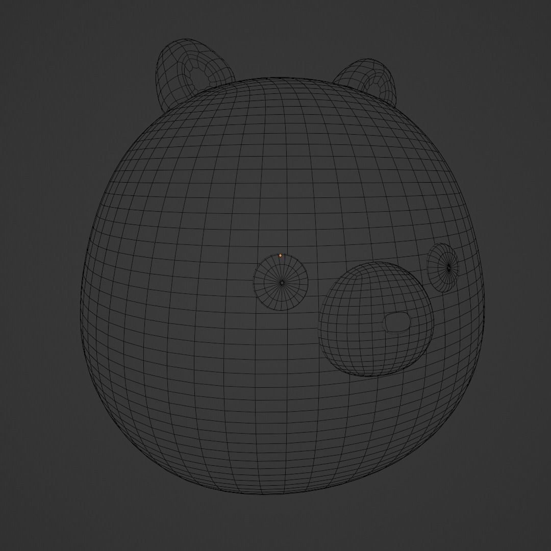 3D model Pomeranian Boo Cute Plush Toy 3D Low-Poly Model VR / AR / low ...