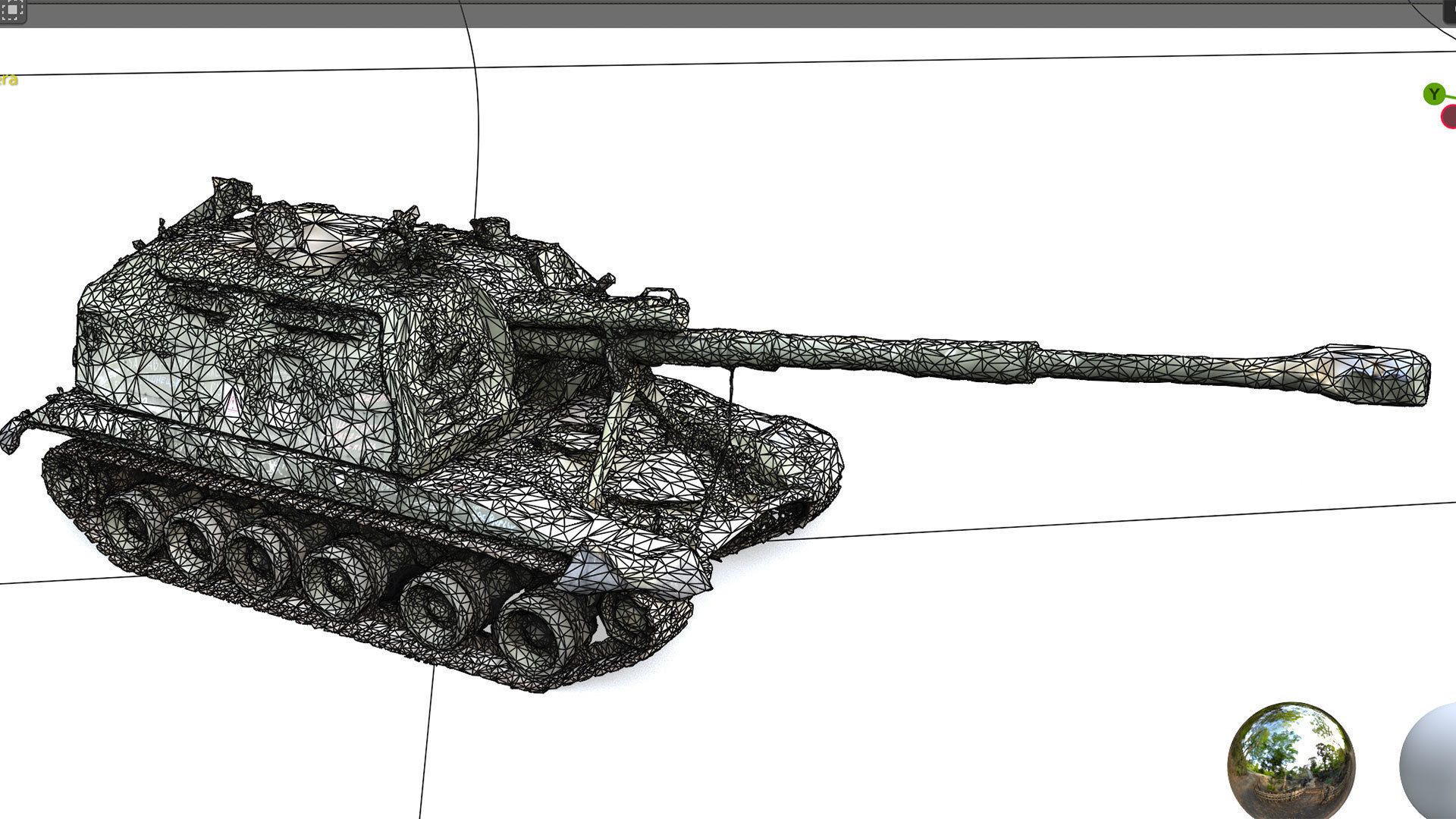 Destroyed 2S19 Msta 152 mm self-propelled howitzer M1990 Farm 3D model | CGTrader
