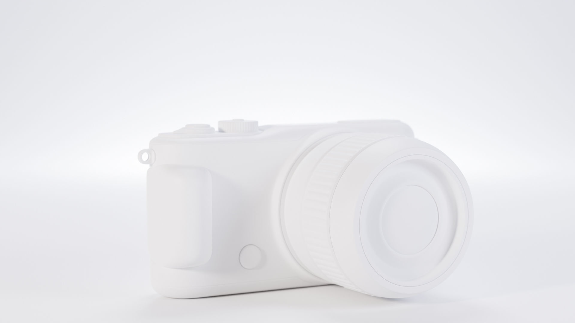 3D model Pocket digital mirrorless camera VR / AR / low-poly | CGTrader