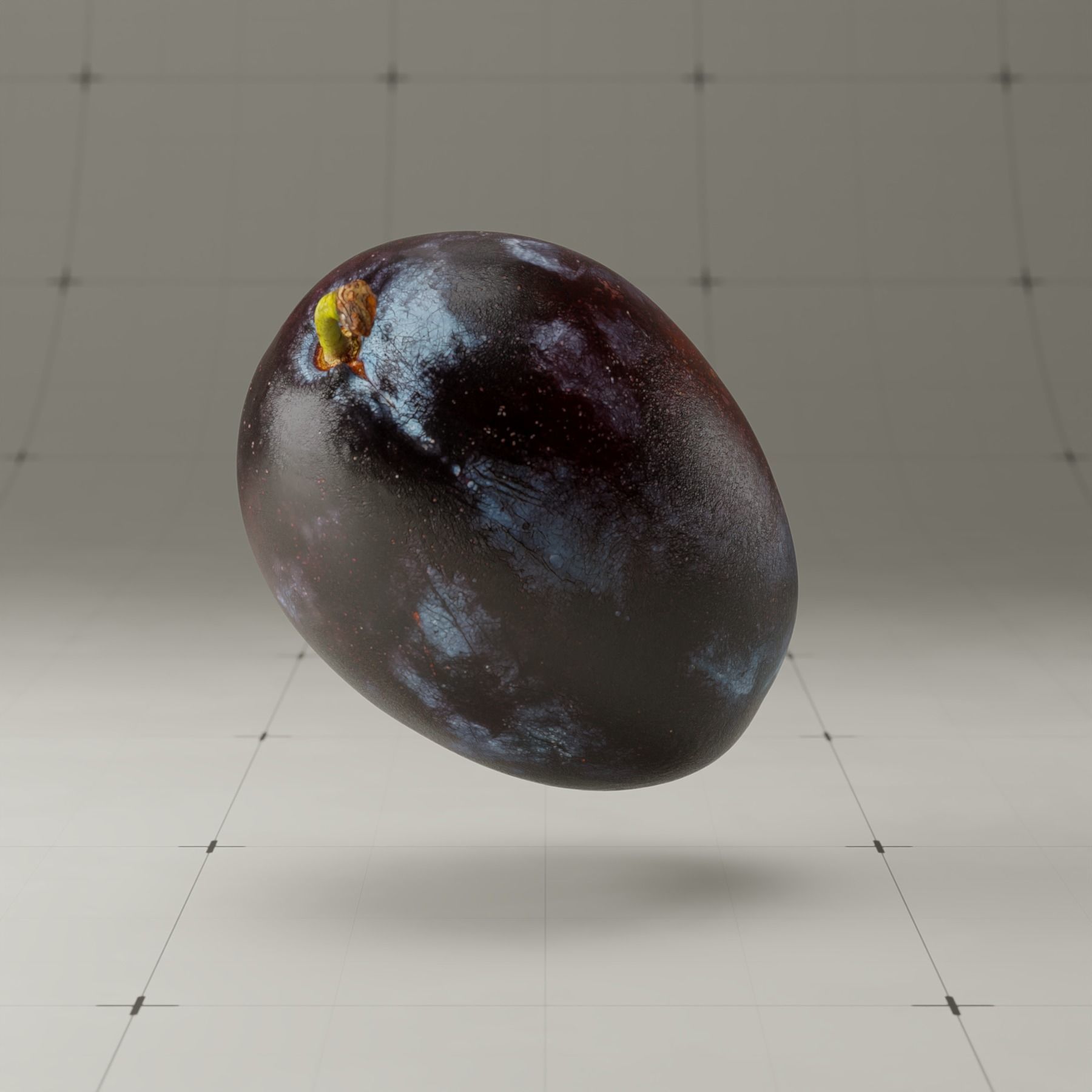 Photorealistic Plum Model 3D model | CGTrader