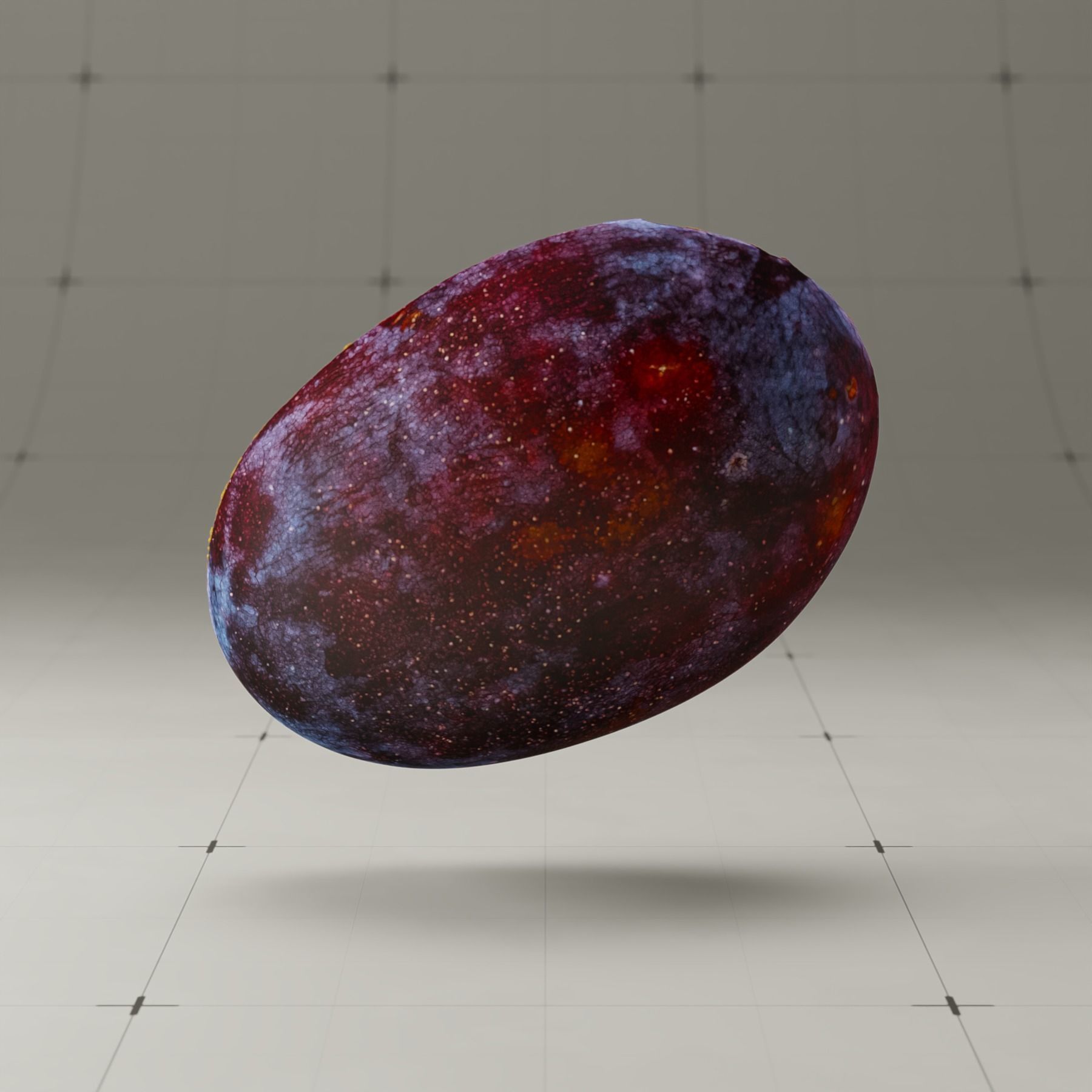 Photorealistic Plum Model 3D model | CGTrader