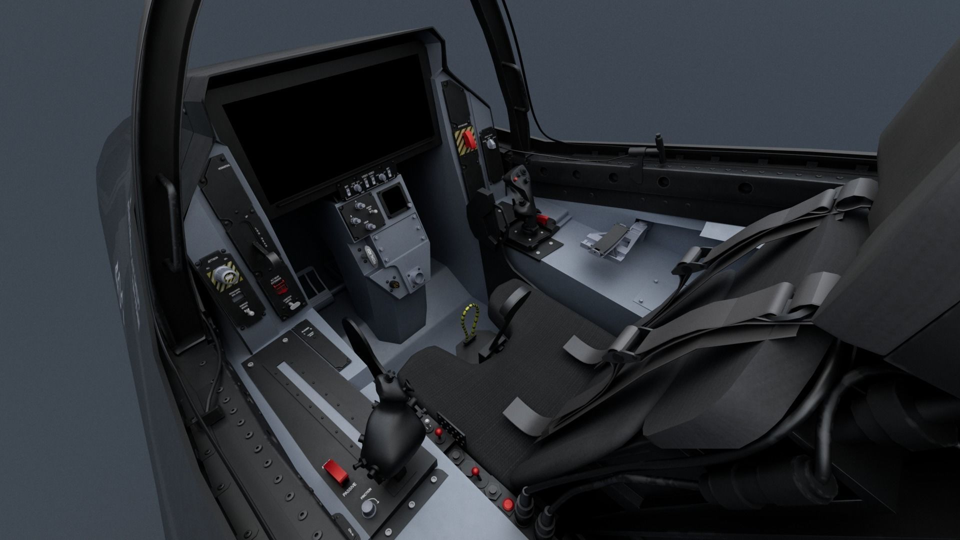 F-35 Cockpit 3D model | CGTrader