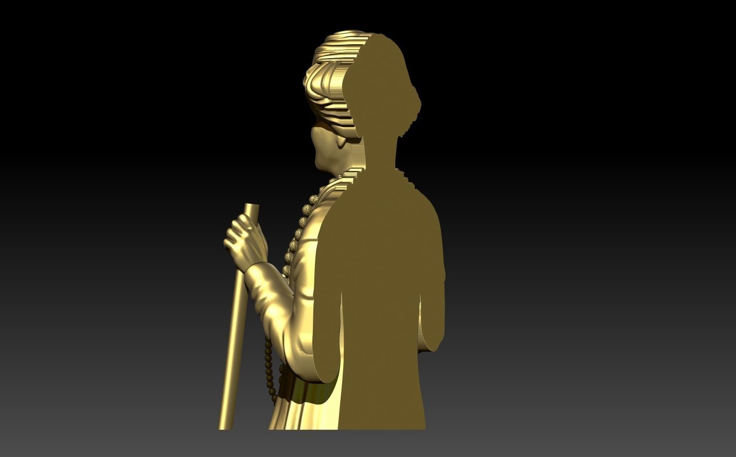 Jay Jalaram Bapa - RAM 3D model 3D printable | CGTrader