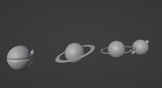 Planet free VR / AR / low-poly 3D model | CGTrader