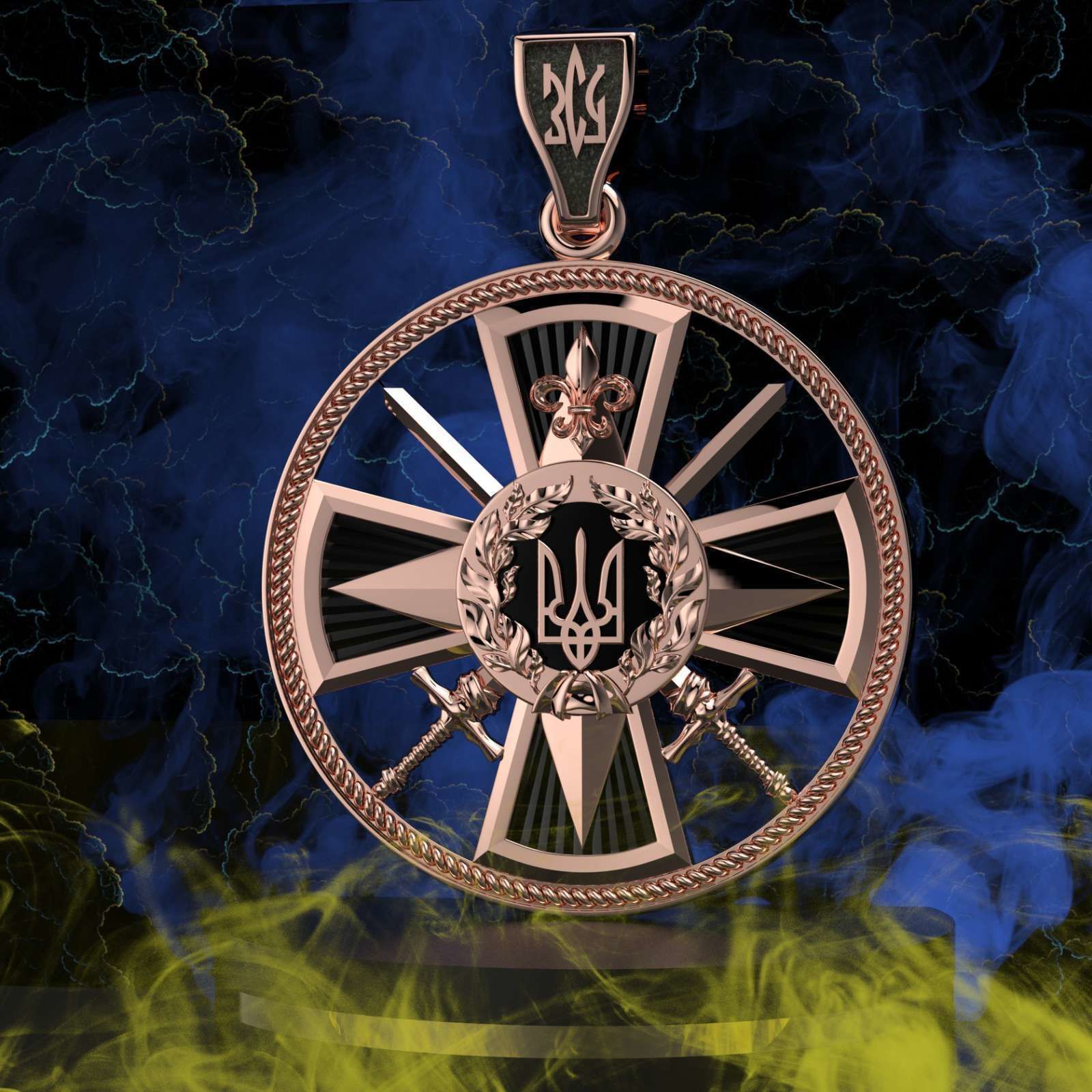 Ukranian Army Emblems 3D model 3D printable | CGTrader