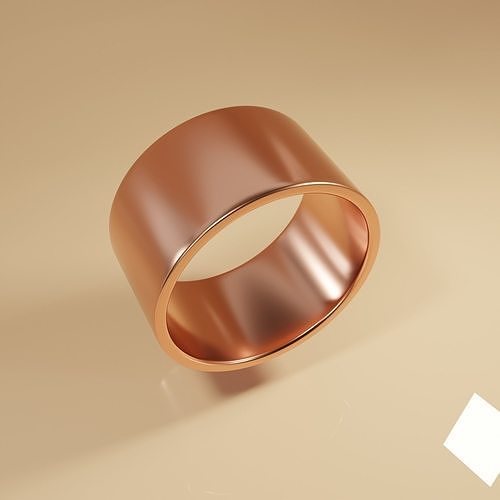 Simple ring ready for 3d printing free 3D model 3D printable | CGTrader