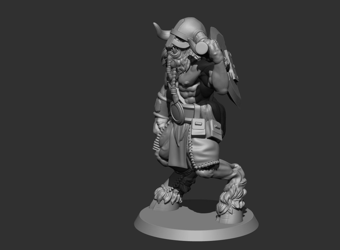 Bull Axe 3D model 3D printable | CGTrader