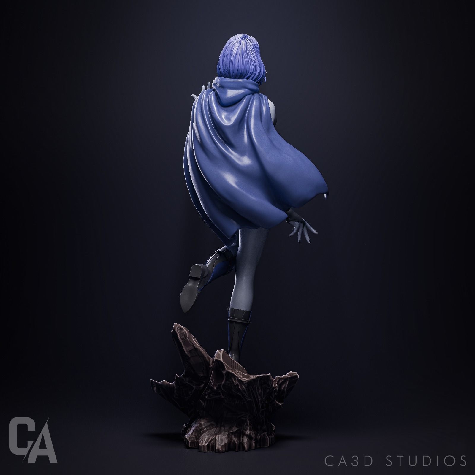 Raven - Teen Titan 3D Print 3D model 3D printable | CGTrader