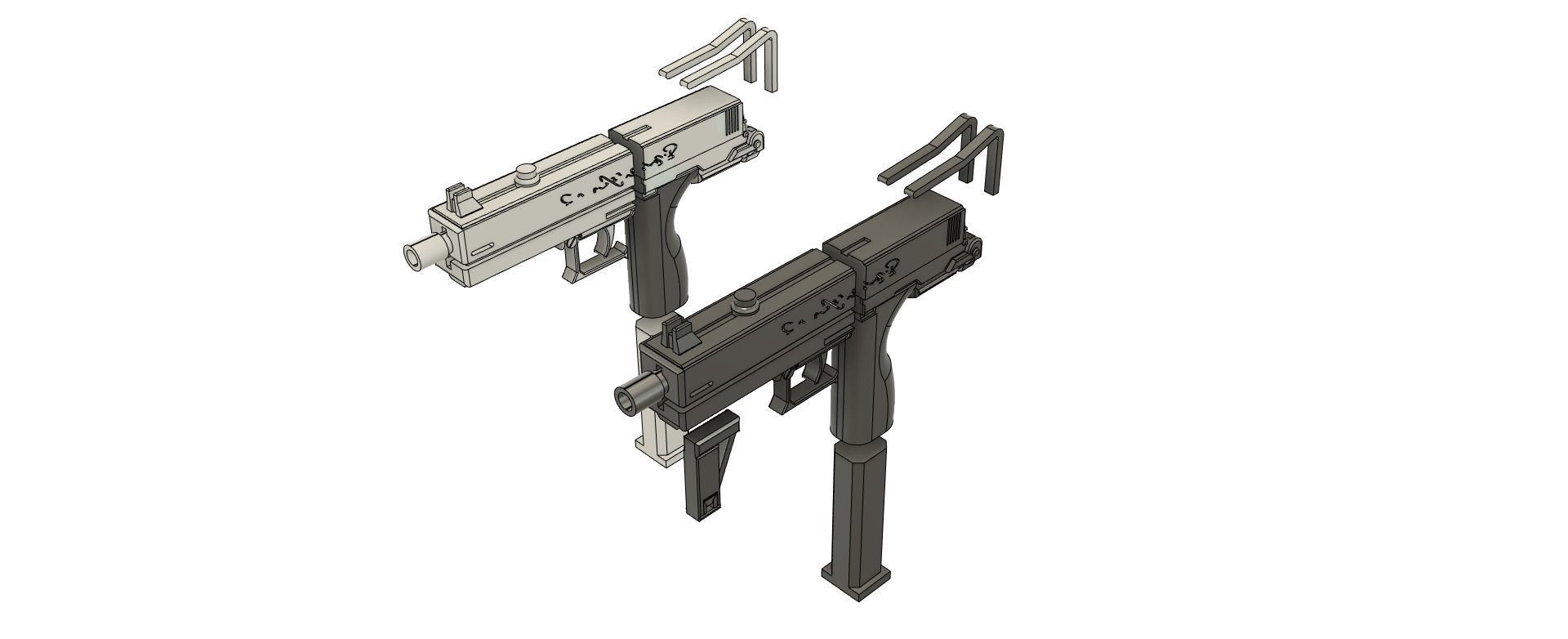 kafka honkai star rail cosplay prop 3D model 3D printable | CGTrader