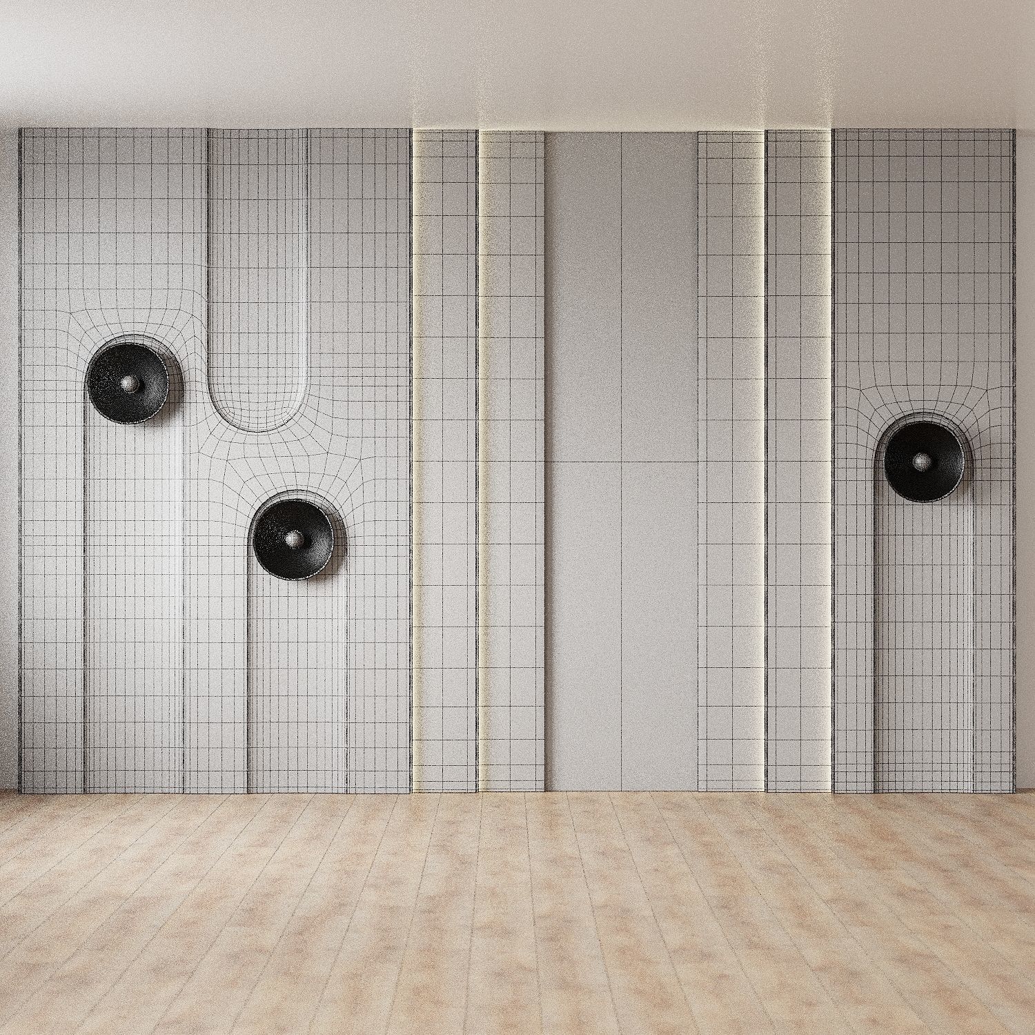 Wall Panle 02 3D model | CGTrader