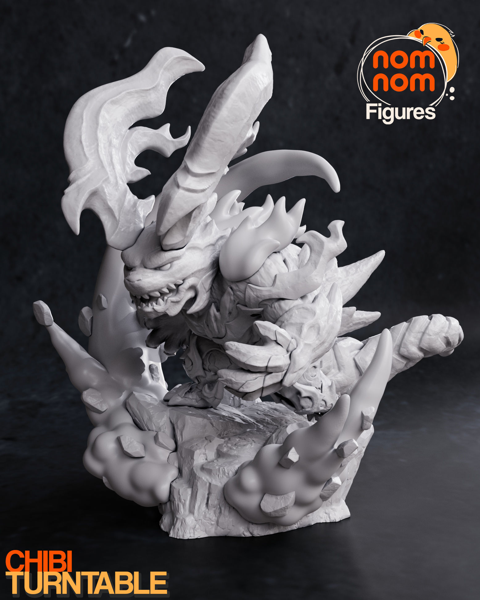 Chibi Ifrit from Final Fantasy XVI 3D model 3D printable | CGTrader
