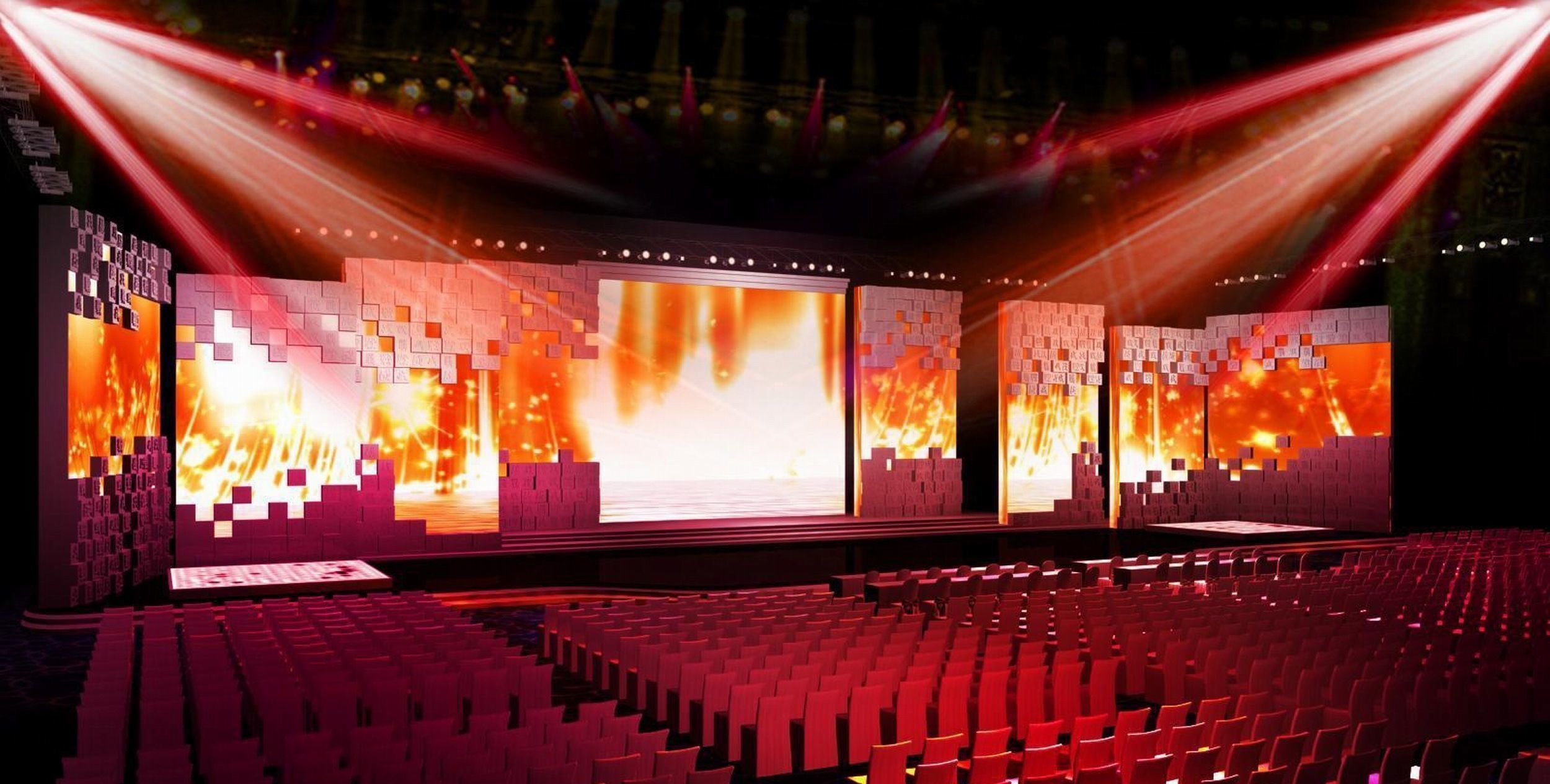 Carnival stage 44 3D model | CGTrader