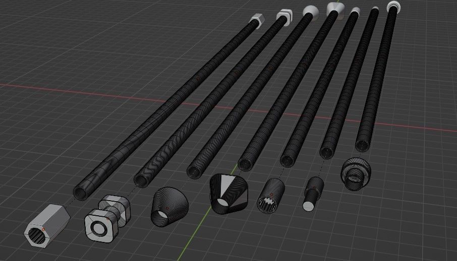 Micro Capillary Tube with Secure Cap printable 3D Model 3D model 3D ...