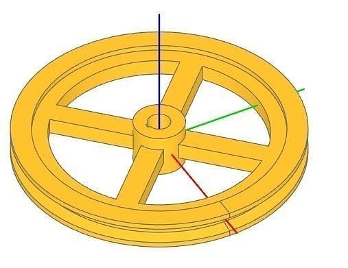 Wheel 3D model 3D printable | CGTrader