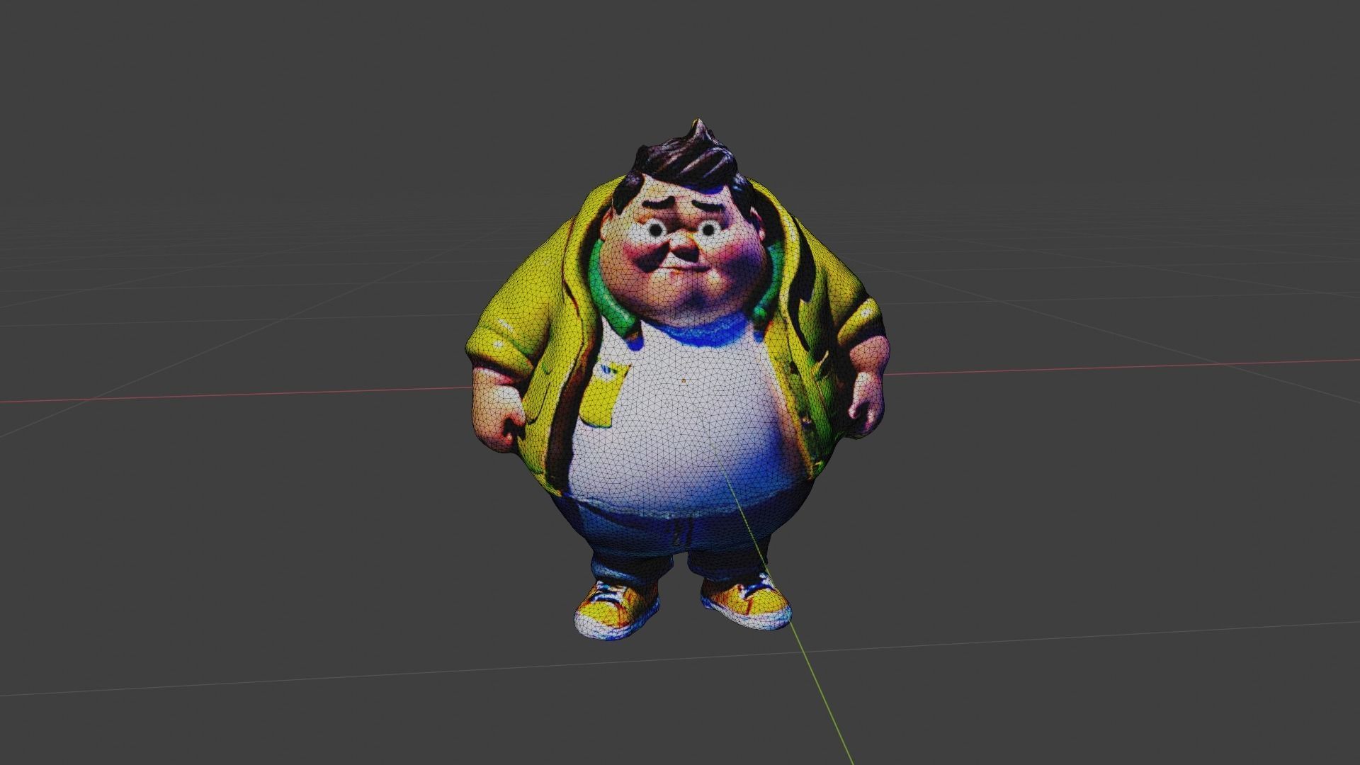 3D model Fat Man Character VR / AR / low-poly | CGTrader