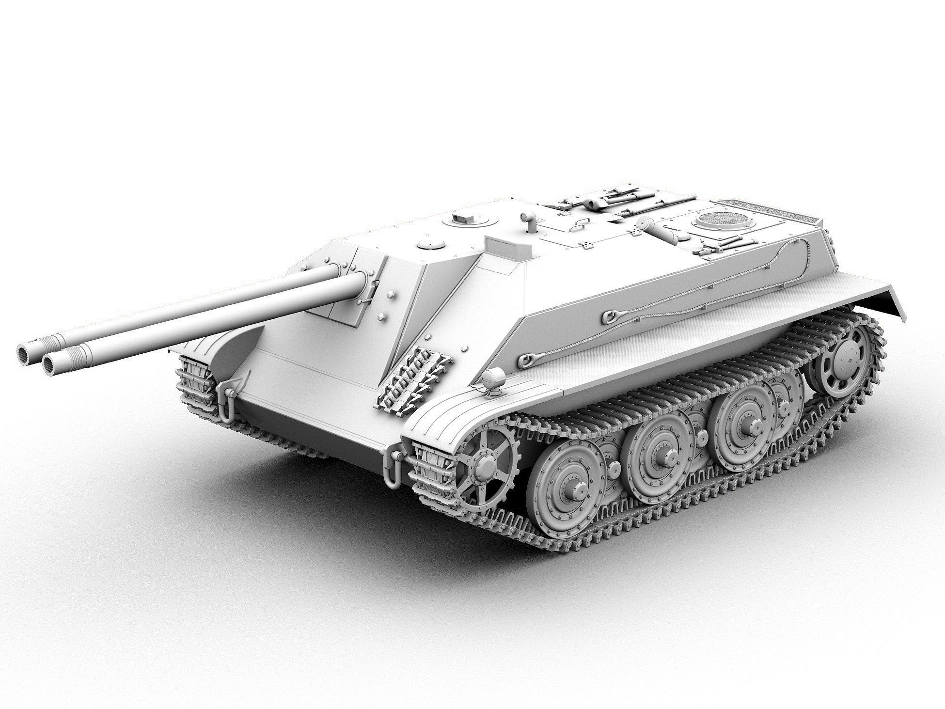 E-5 Rutscher tank 3D model | CGTrader
