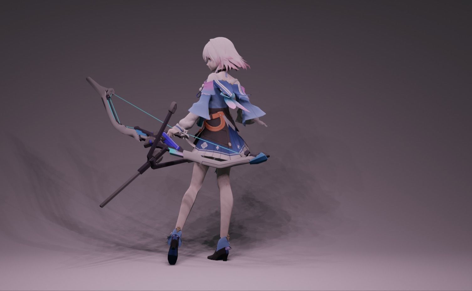 Anime Character - HSR March 7th 3D model | CGTrader