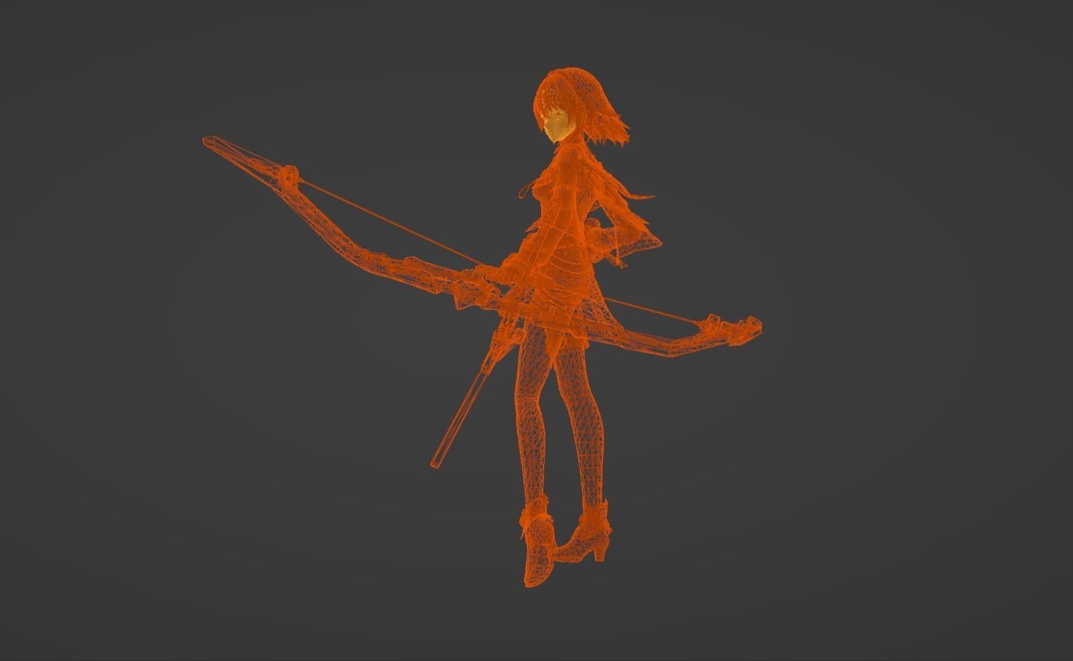 Anime Character - HSR March 7th 3D model | CGTrader