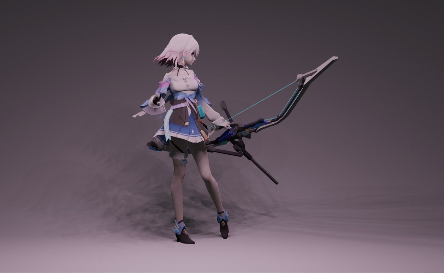 Anime Character - HSR March 7th 3D model | CGTrader