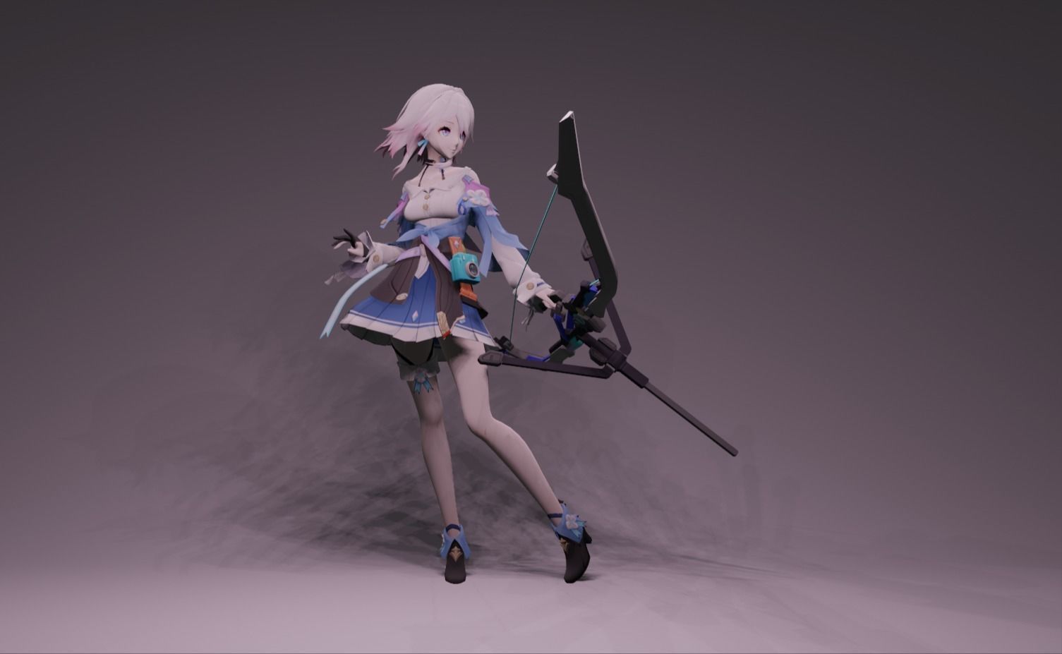 Anime Character - HSR March 7th 3D model | CGTrader