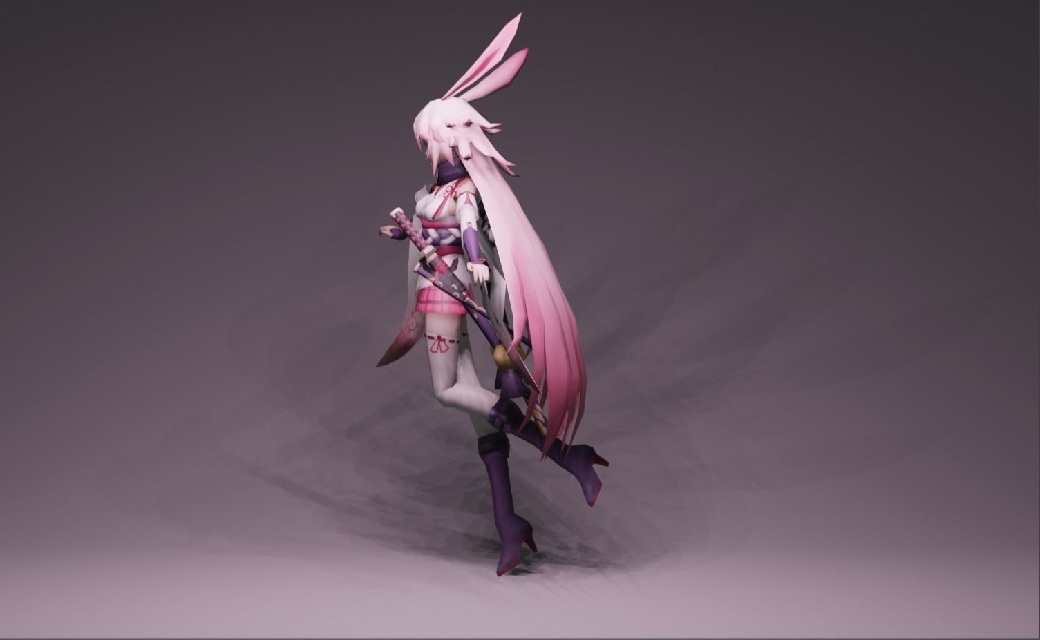 Anime Character - HSR Yae Sakura 3D model | CGTrader