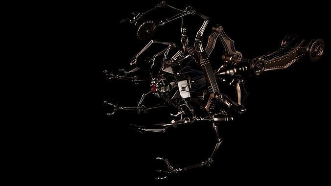 Fabrication Machine from the film 9 3D model | CGTrader