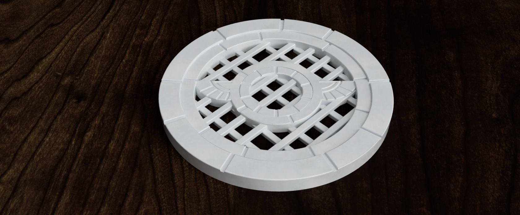 COASTER -TABLE TOP - WALL DECOR 3D PRINT - CNC 3D model 3D printable ...