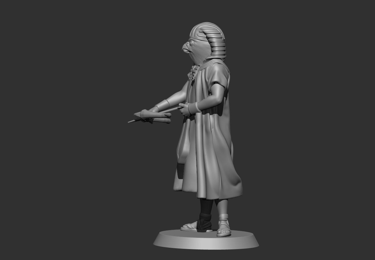 Egyptian God Gor 3D model 3D printable | CGTrader