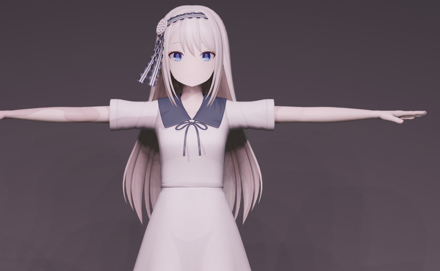 Anime Character - Kei Shirogane 3D model | CGTrader