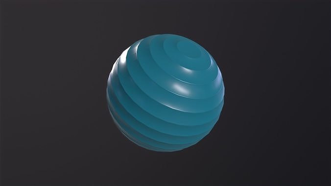 3D model Fitness ball 3D Model VR / AR / low-poly | CGTrader