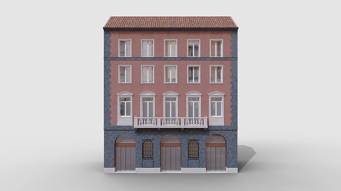 Classic Italian Building 2 3D model | CGTrader