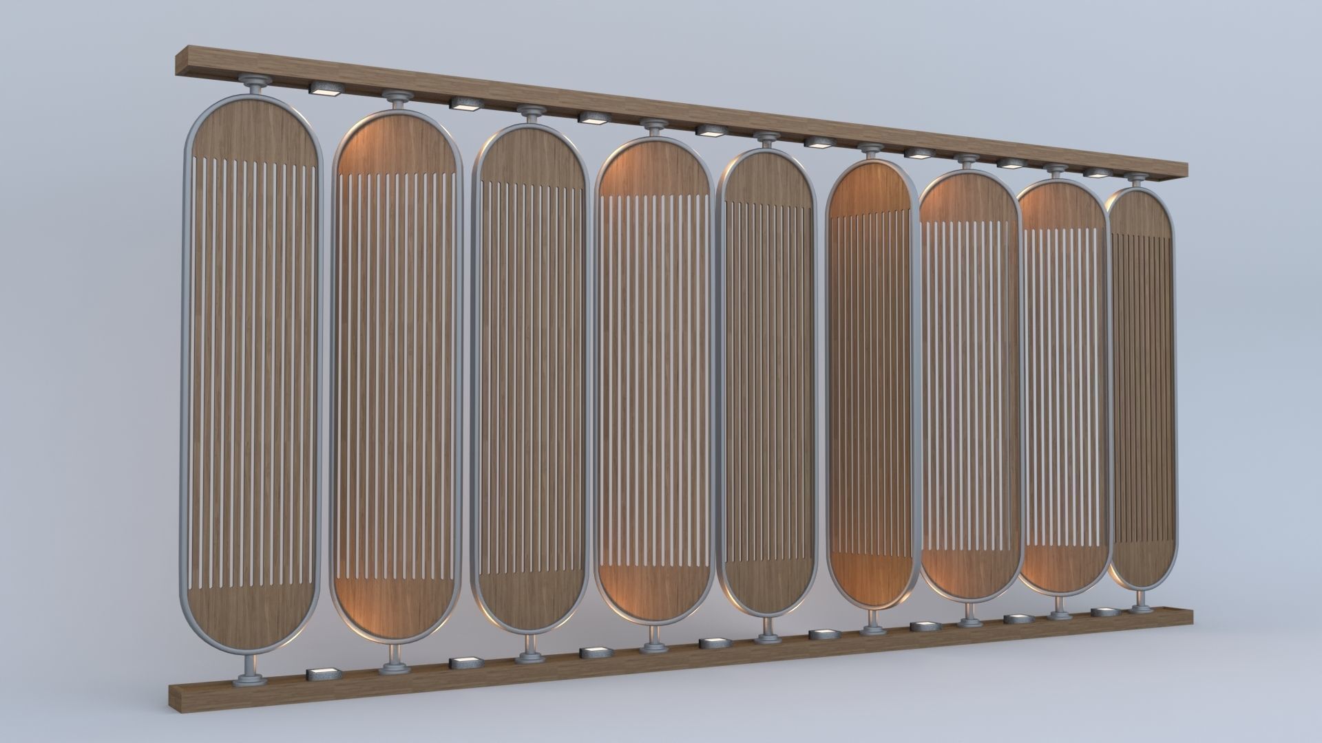 partition wall 3D model | CGTrader
