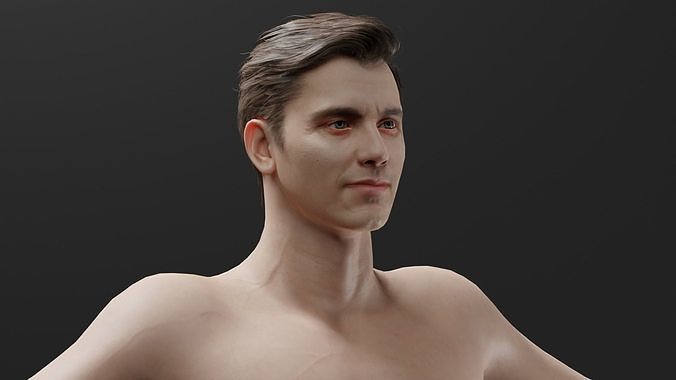 Realistic Male Character - Stan 3D model rigged | CGTrader