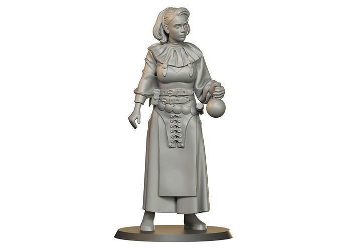 Alchemist 3D model 3D printable | CGTrader