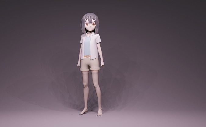 Anime Character - Miyu Edeltfelt 3D model | CGTrader