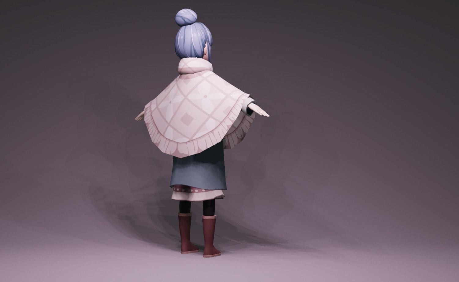 Anime Character - Rin Shima 3D model | CGTrader