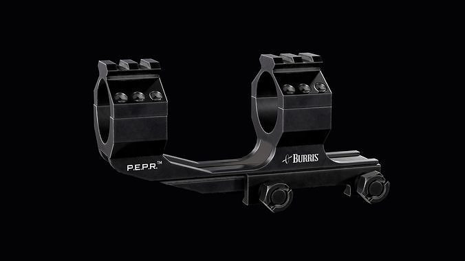 3D model Burris AR-PEPR Scope mount 30mm VR / AR / low-poly | CGTrader