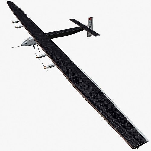 Solar Impulse-II 3D model | CGTrader