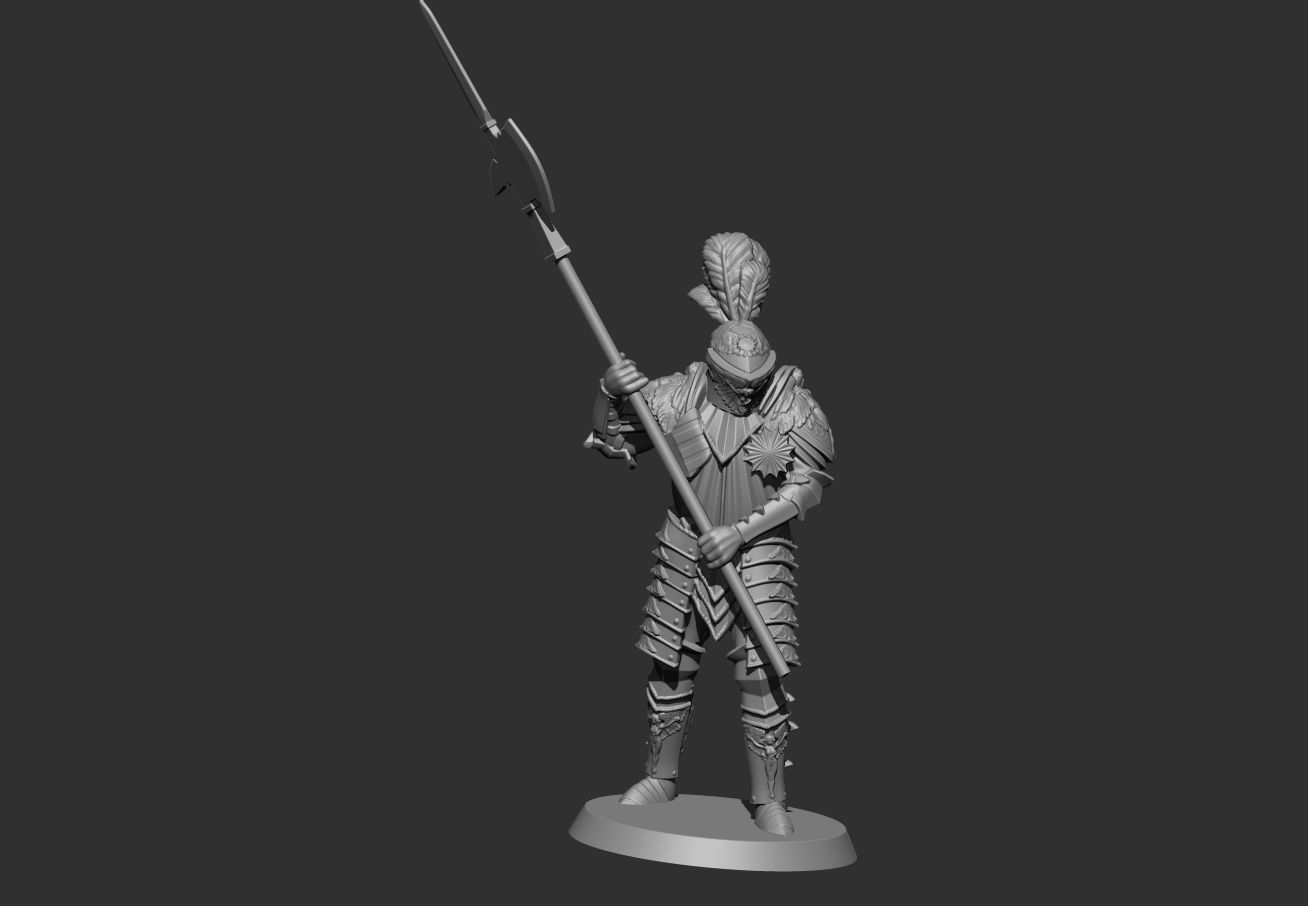 Knight 3D model 3D printable | CGTrader