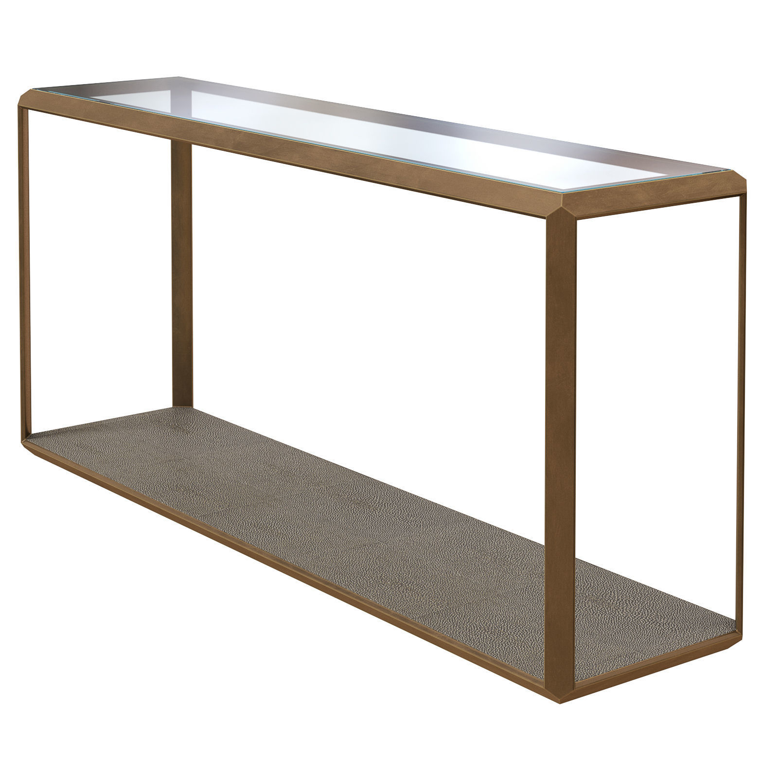 3D model Coco Republic Max Glass console side table and coffee tables VR / AR / low-poly | CGTrader