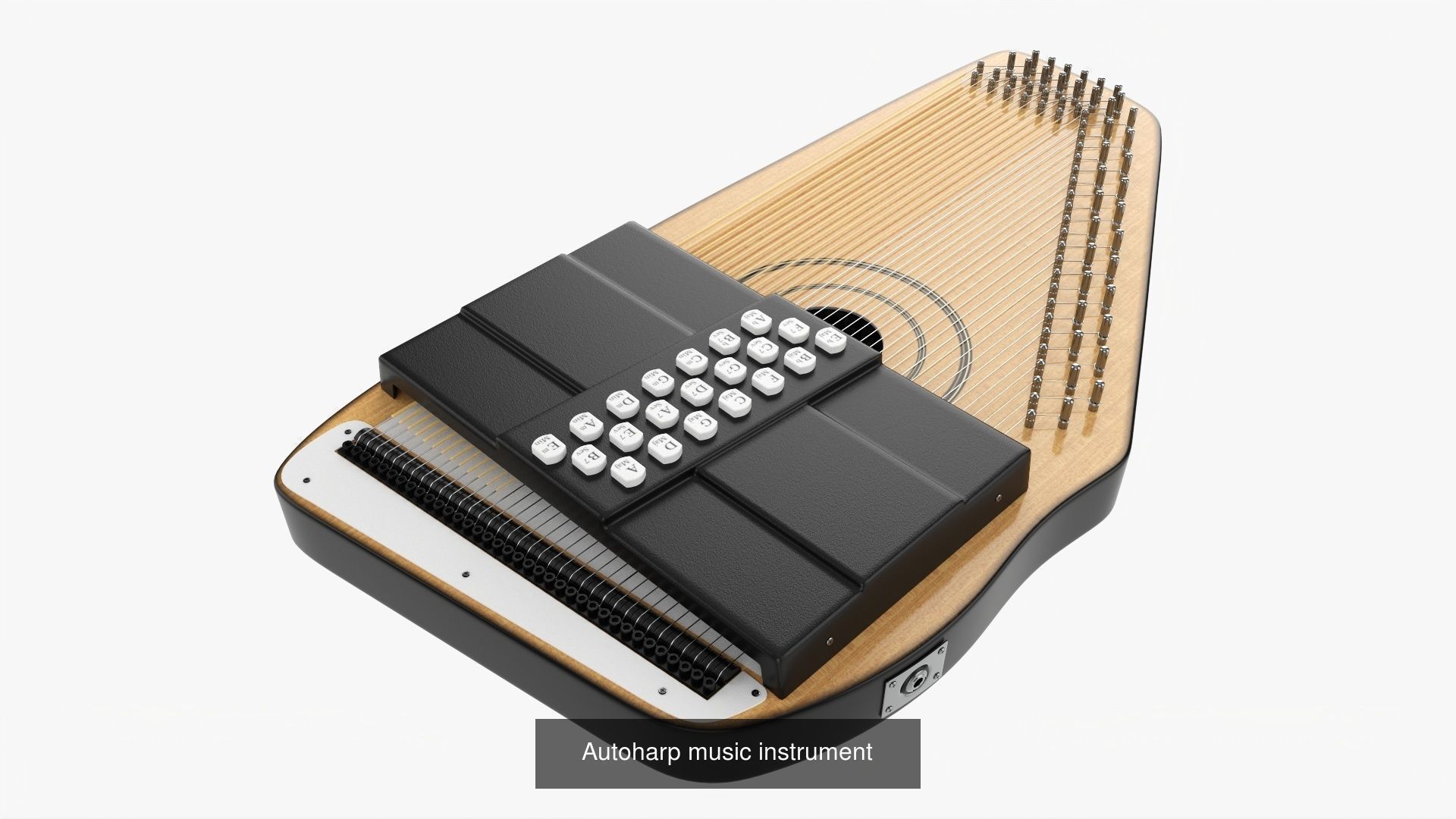 String musical instrument pack 02 3D Model Collection | CGTrader