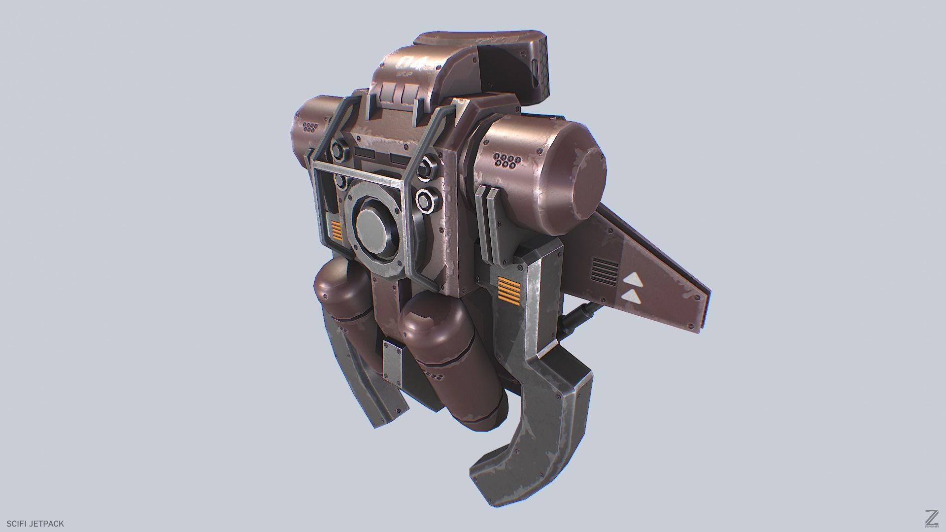 3D model Scifi Jetpack VR / AR / low-poly | CGTrader