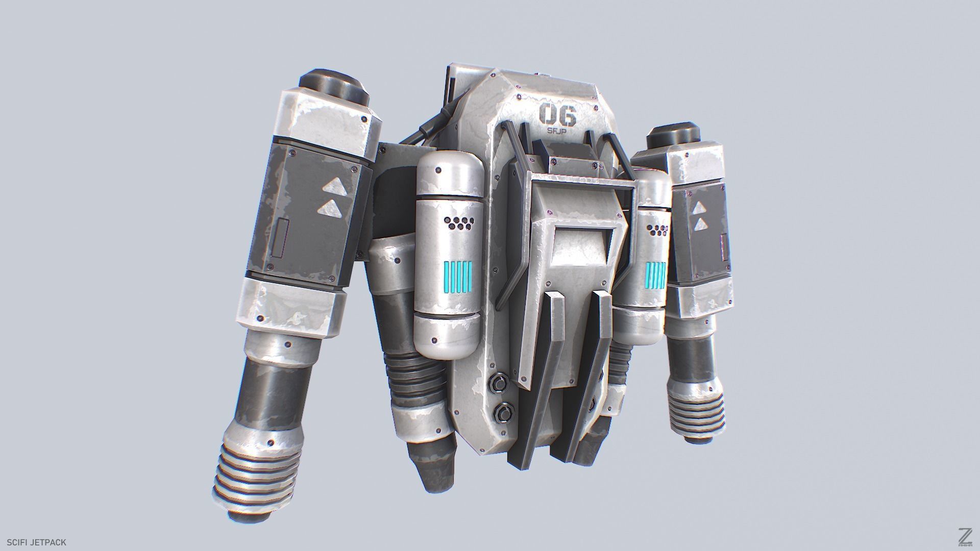 3D model Scifi Jetpack VR / AR / low-poly | CGTrader