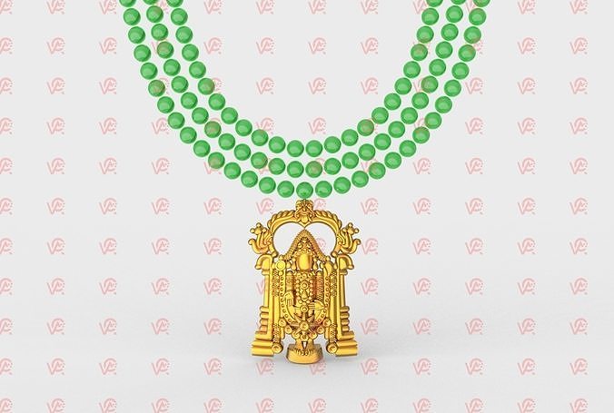 Balaji Venkateswara Locket Pendant 3D model 3D printable | CGTrader