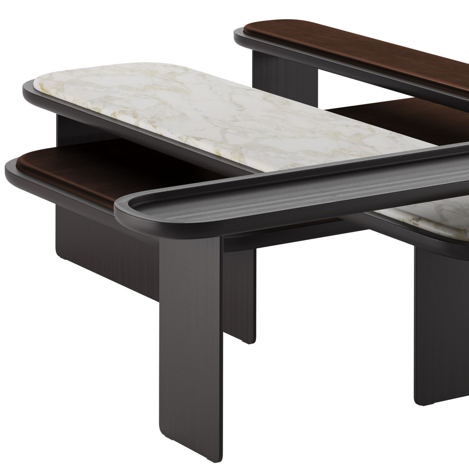 Gallotti And Radice Sensei Coffee Table 3D model | CGTrader