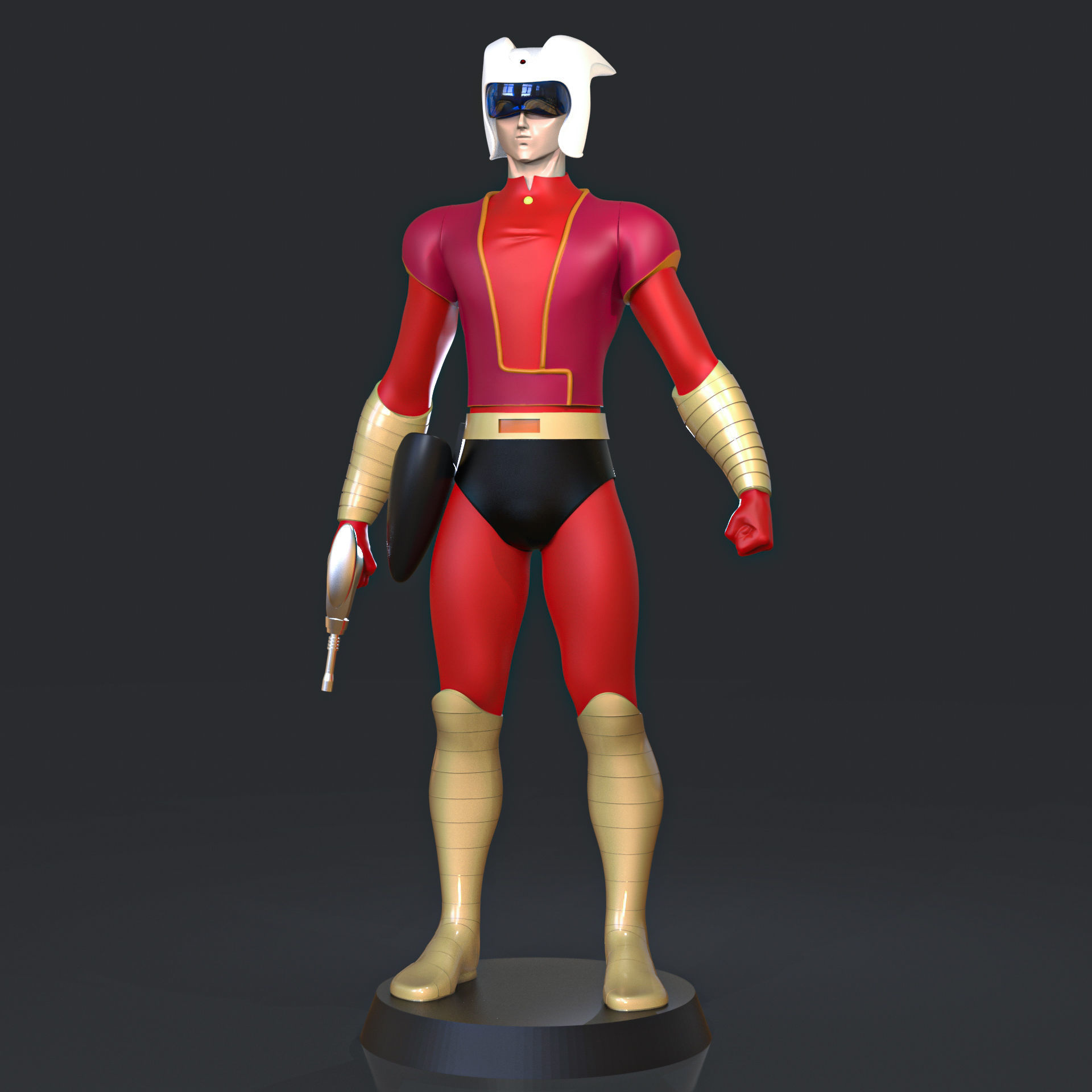 Koji Kabuto Mazinger Z 3D model 3D printable | CGTrader