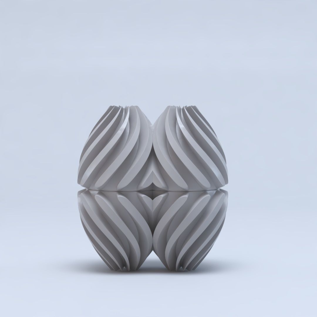 3D printed vases 3D model 3D printable | CGTrader